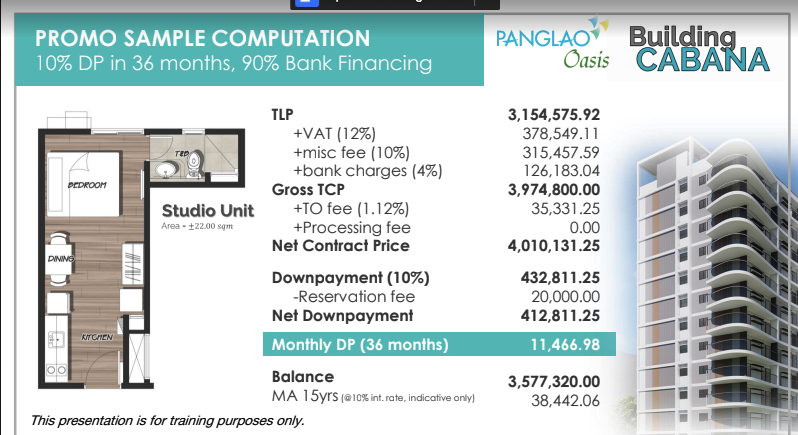 Panglao Oasis - Filinvest Taguig (2022 Discounts Available)