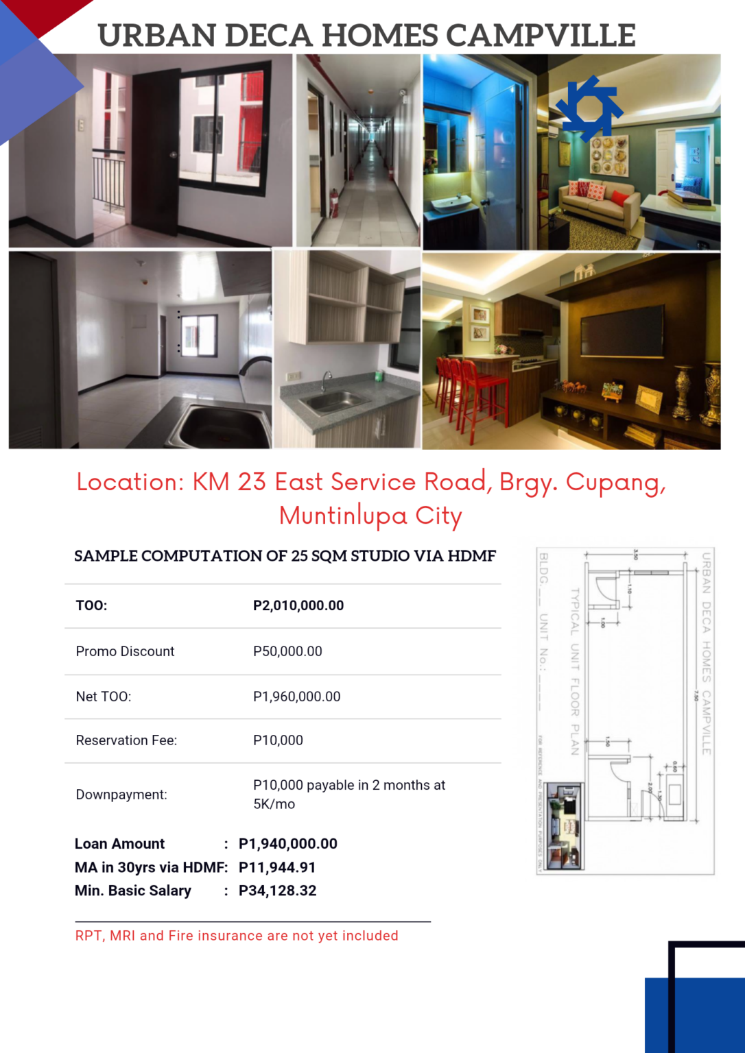 Urban Deca Homes Campville - Muntinlupa